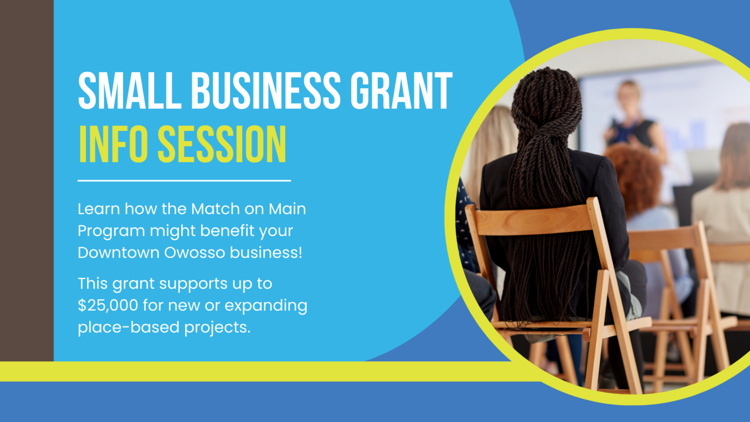 2026 Match on Main Info Session - Downtown Owosso, Michigan